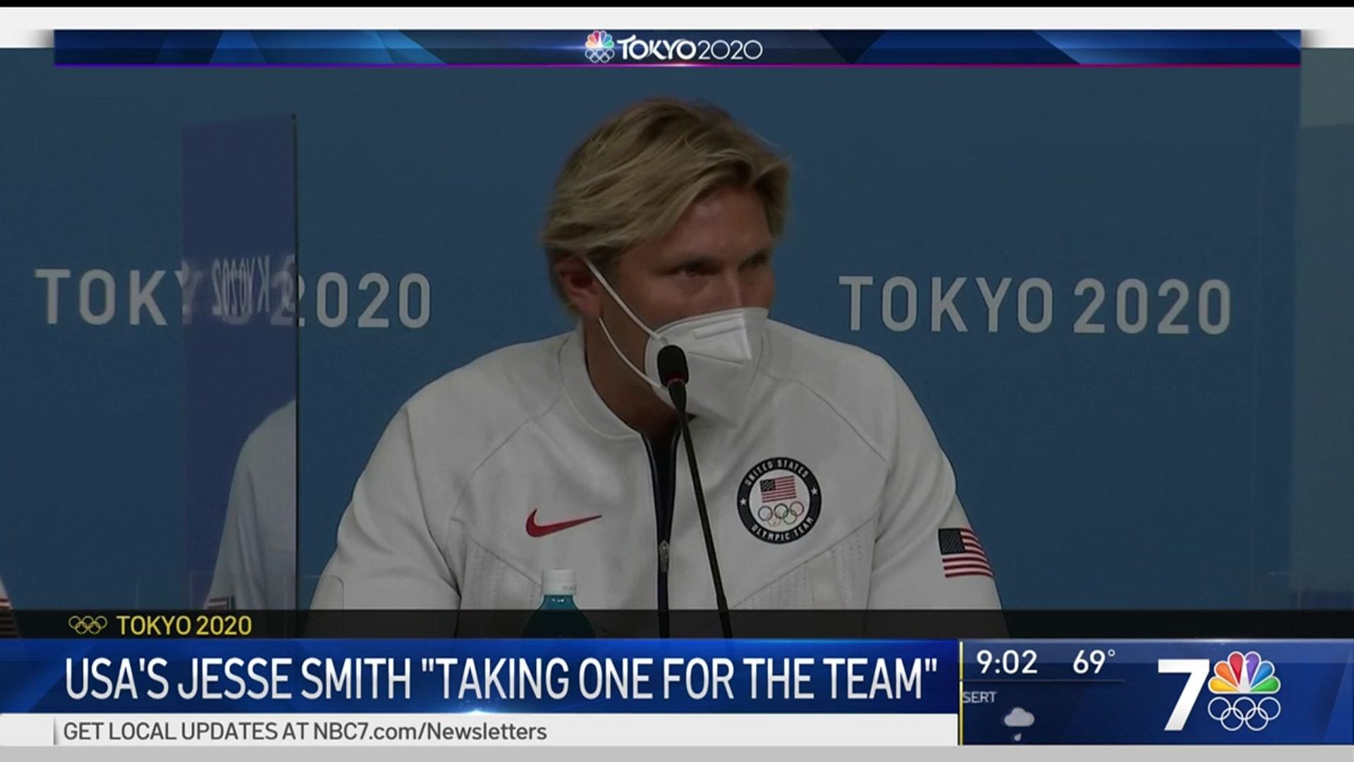Water polo captain sits out Opening Ceremony | NBC Olympics