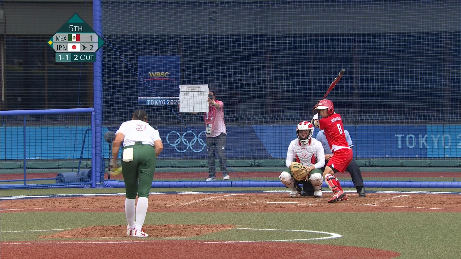 Who is mysterious 'sign guy' behind home plate? | NBC Olympics