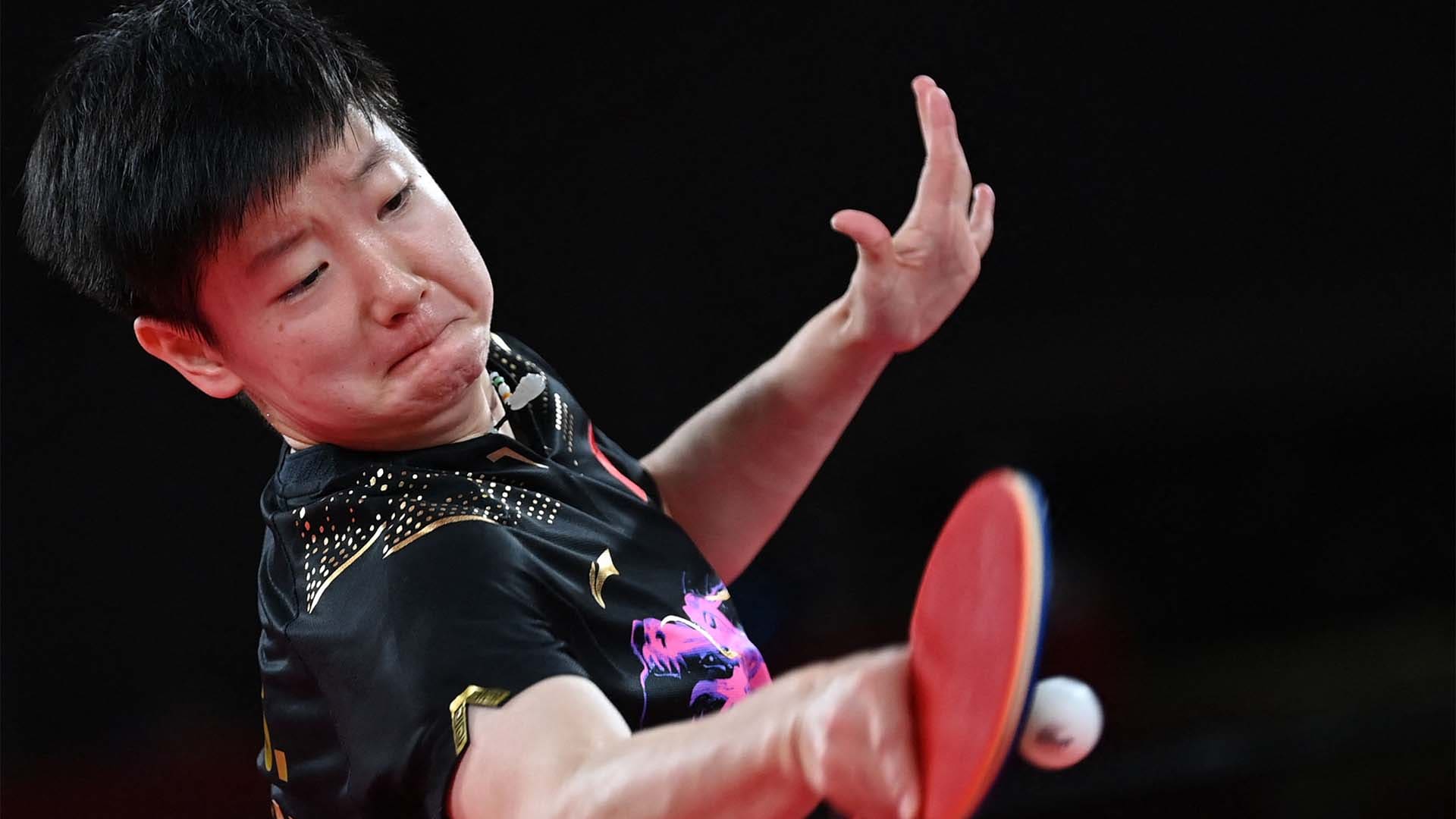 Incredible action from women's table tennis quarterfinals | NBC Olympics