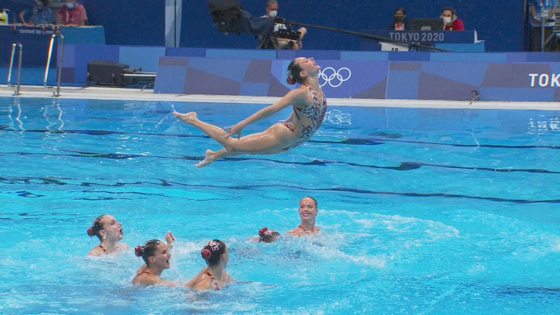 Breathtaking artistic swimming performances at Tokyo 2020 | NBC Olympics