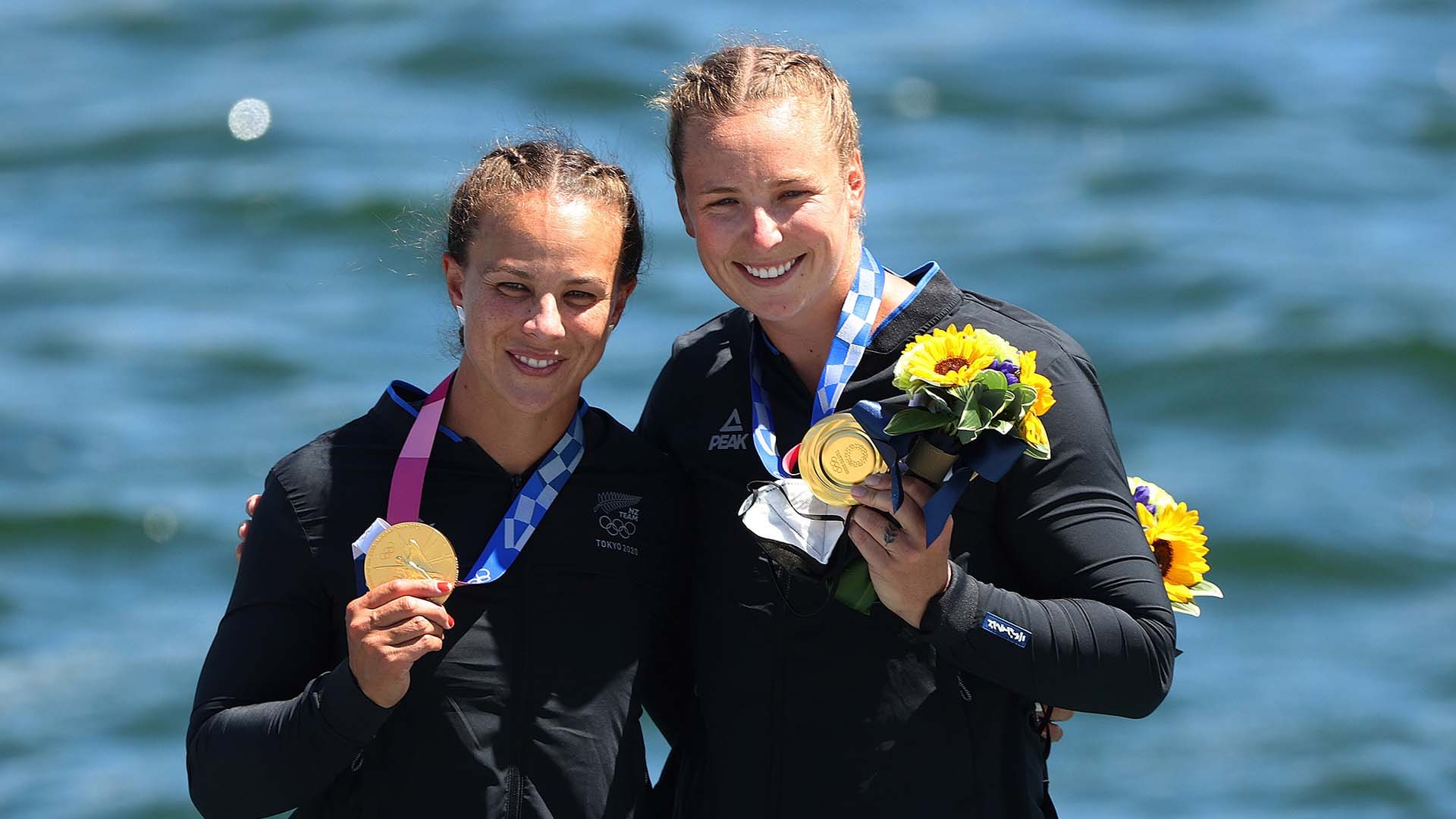 Carrington paddles her way to second gold in the same day | NBC Olympics