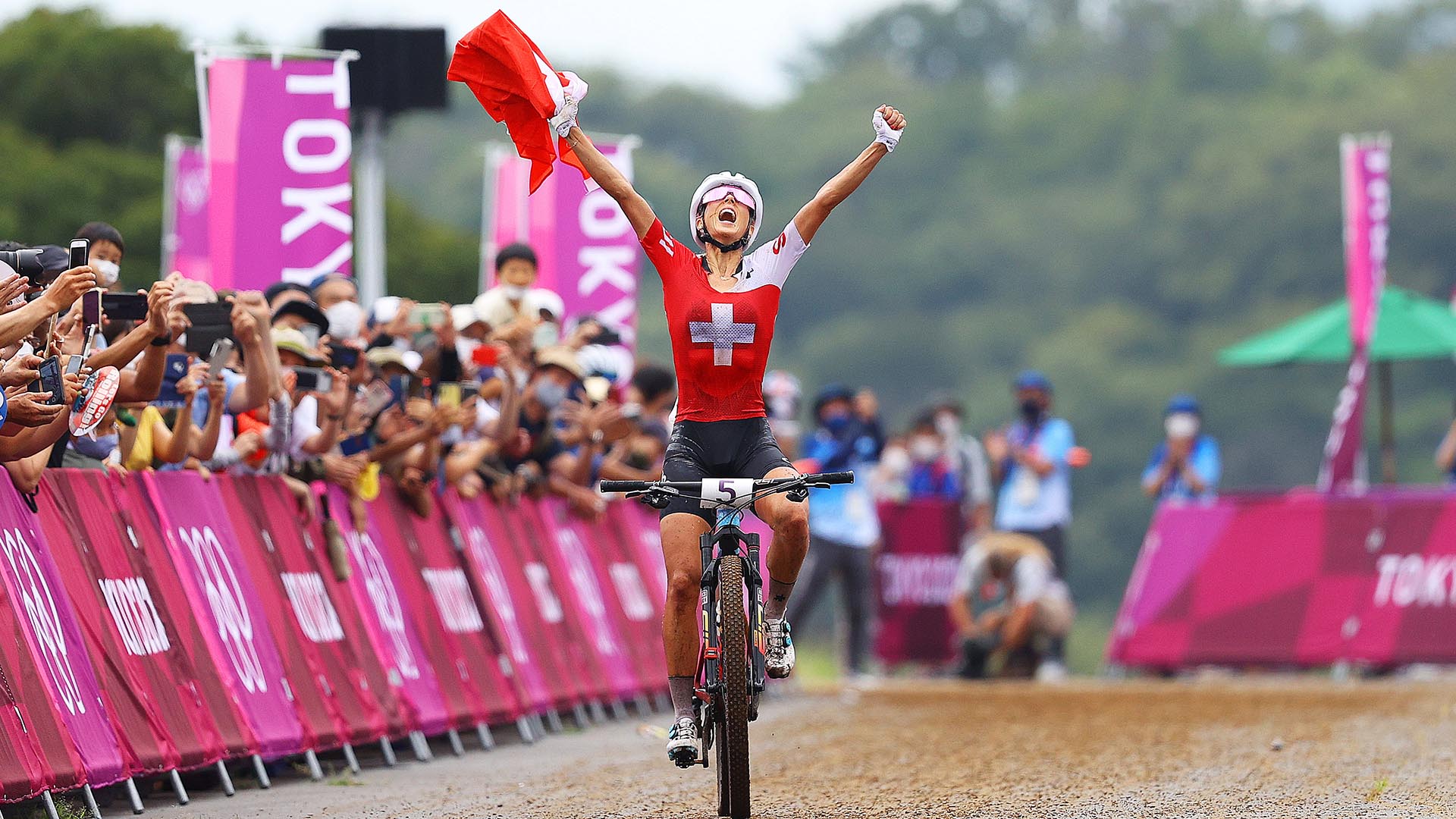Jolanda Neff dominates in Swiss women's mountain bike sweep | NBC Olympics