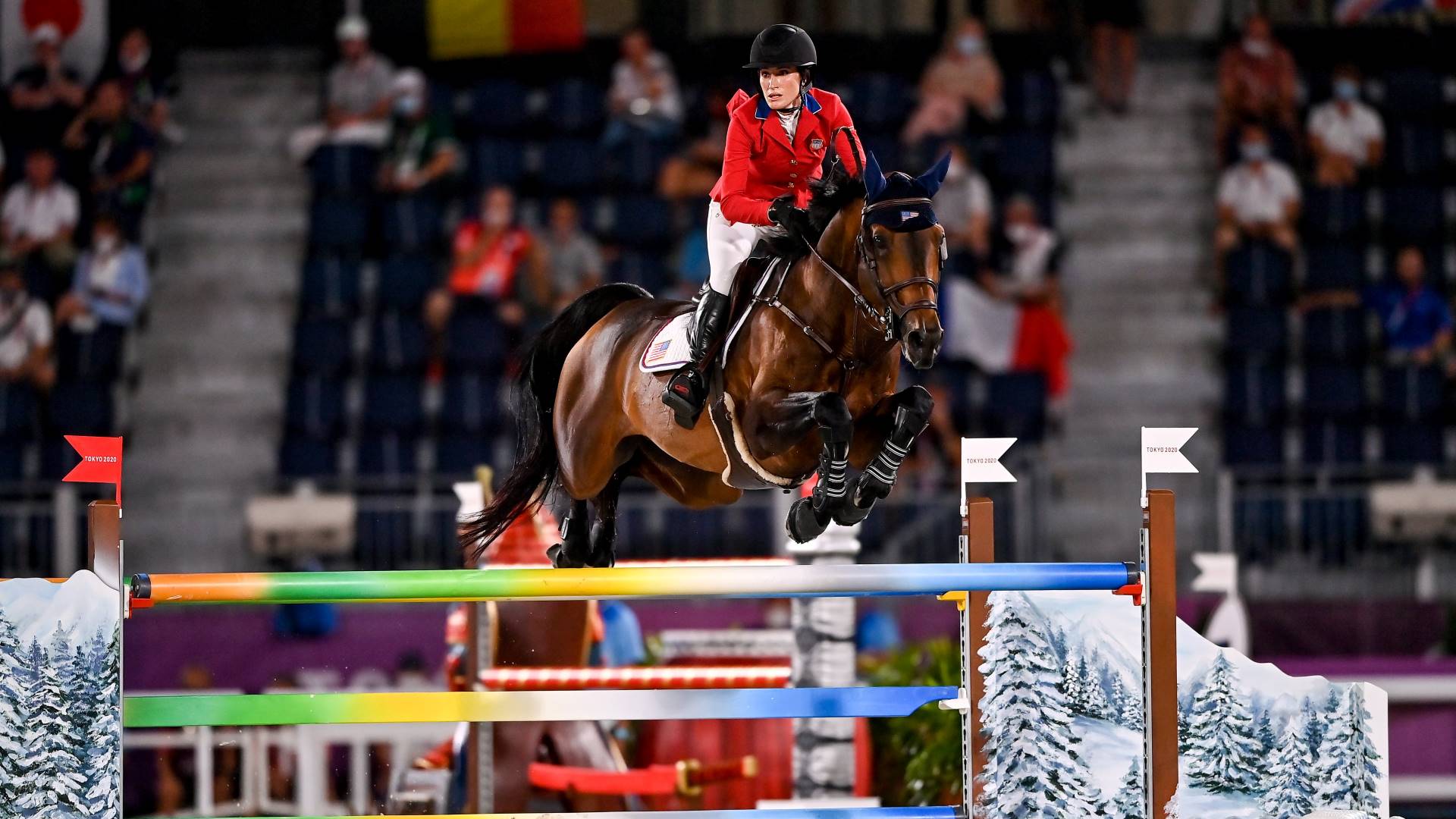 Springsteen, Don Juan ride strong in team jumping qualifier | NBC Olympics