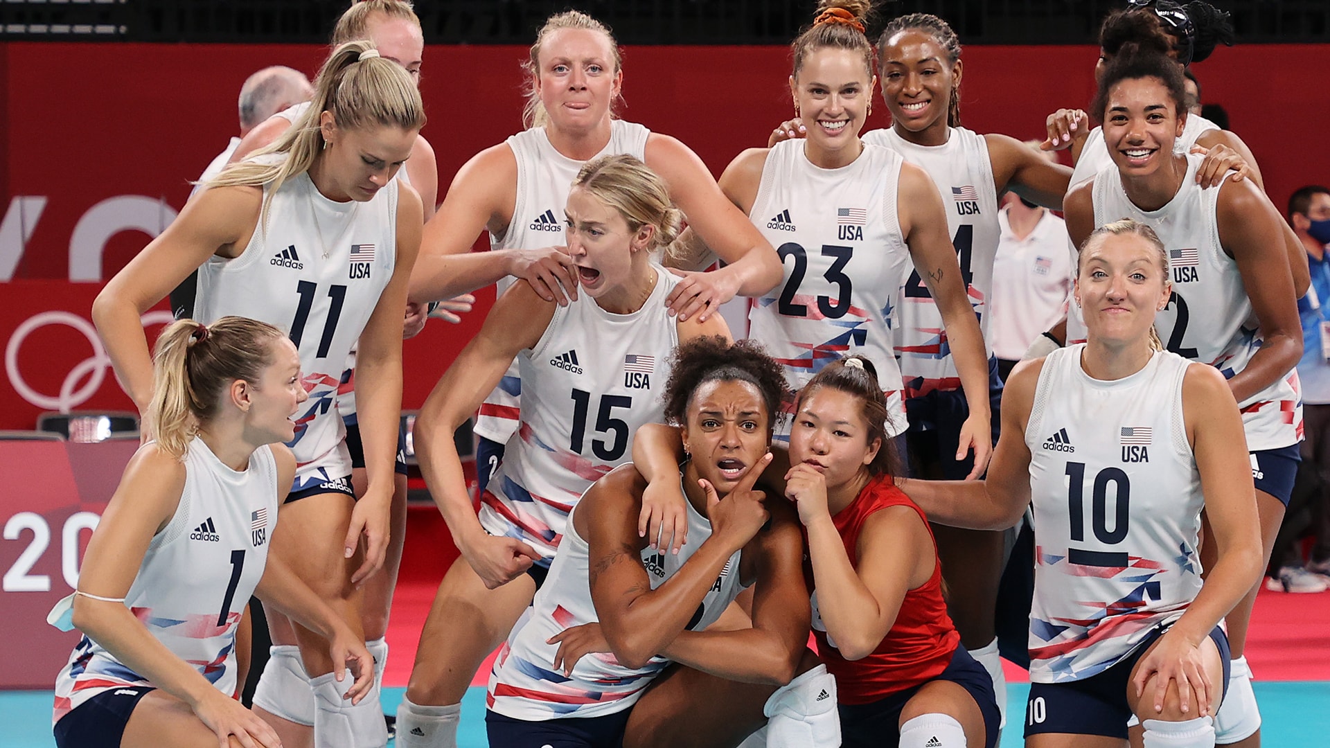 Dancing into medal contention: Team USA women's volleyball | NBC Olympics