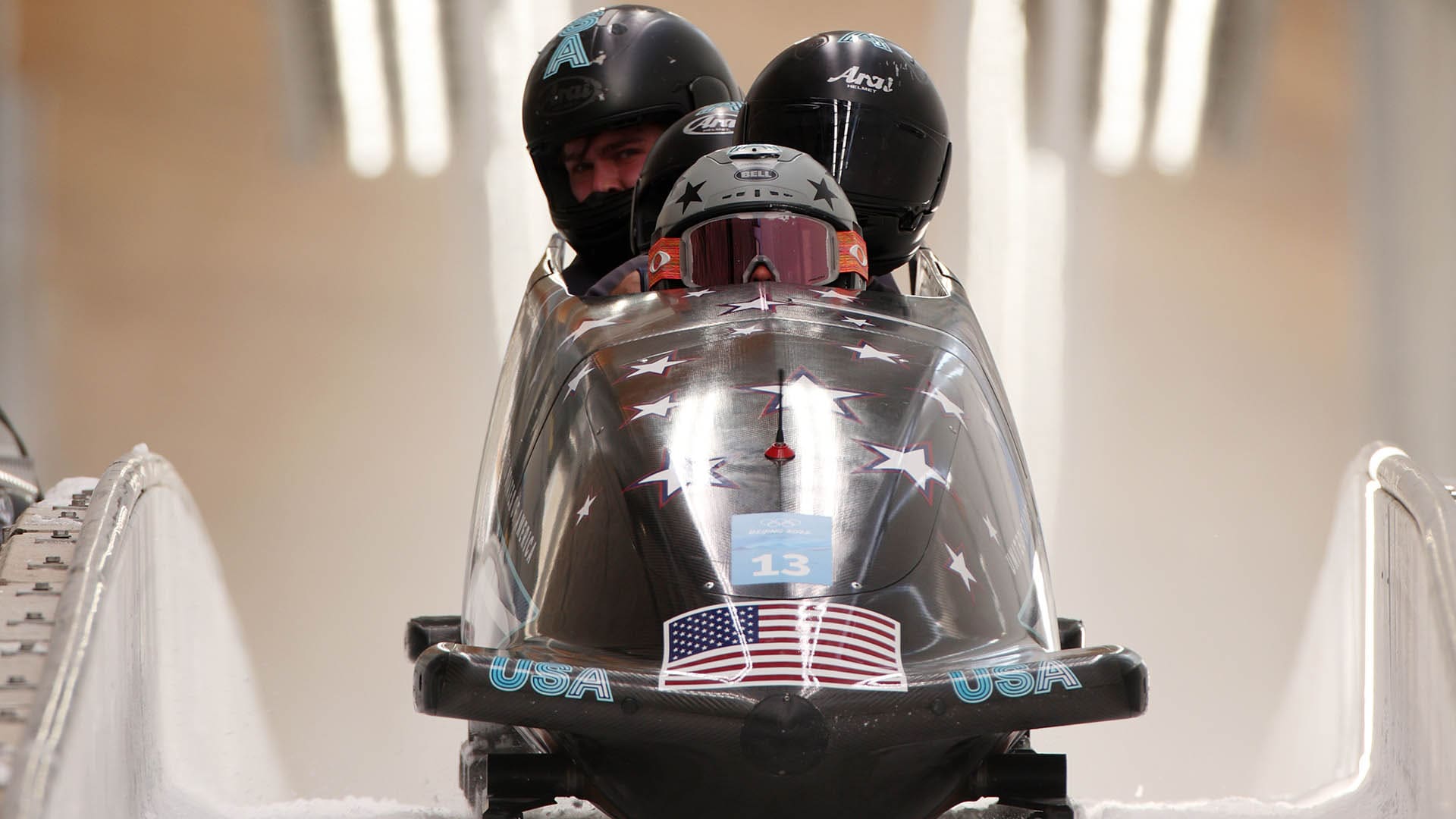 Four-man bobsled: Two American teams inside top 15 | NBC Olympics