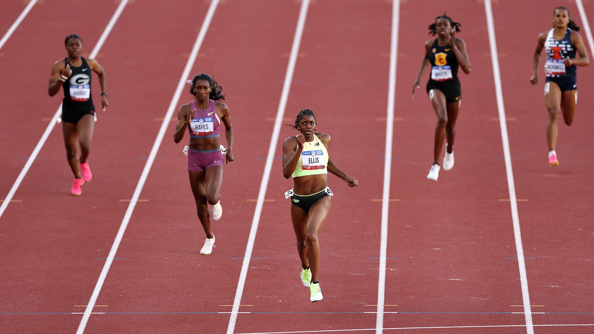 Trials: Kendall Ellis, Shamier Little advance to 400m final | NBC Olympics