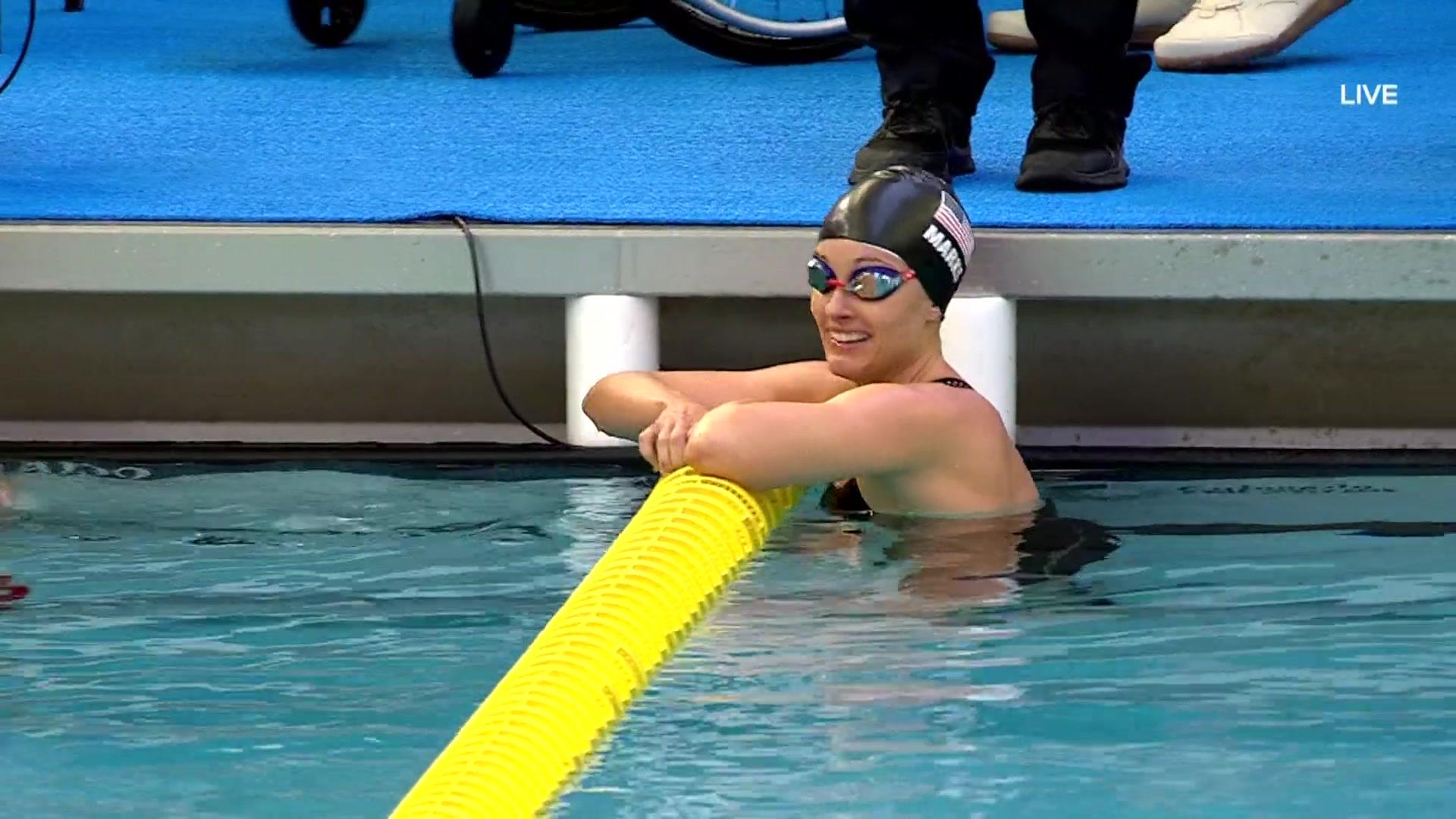 Paralympic Trials: Elizabeth Marks qualifies in backstroke | NBC Olympics