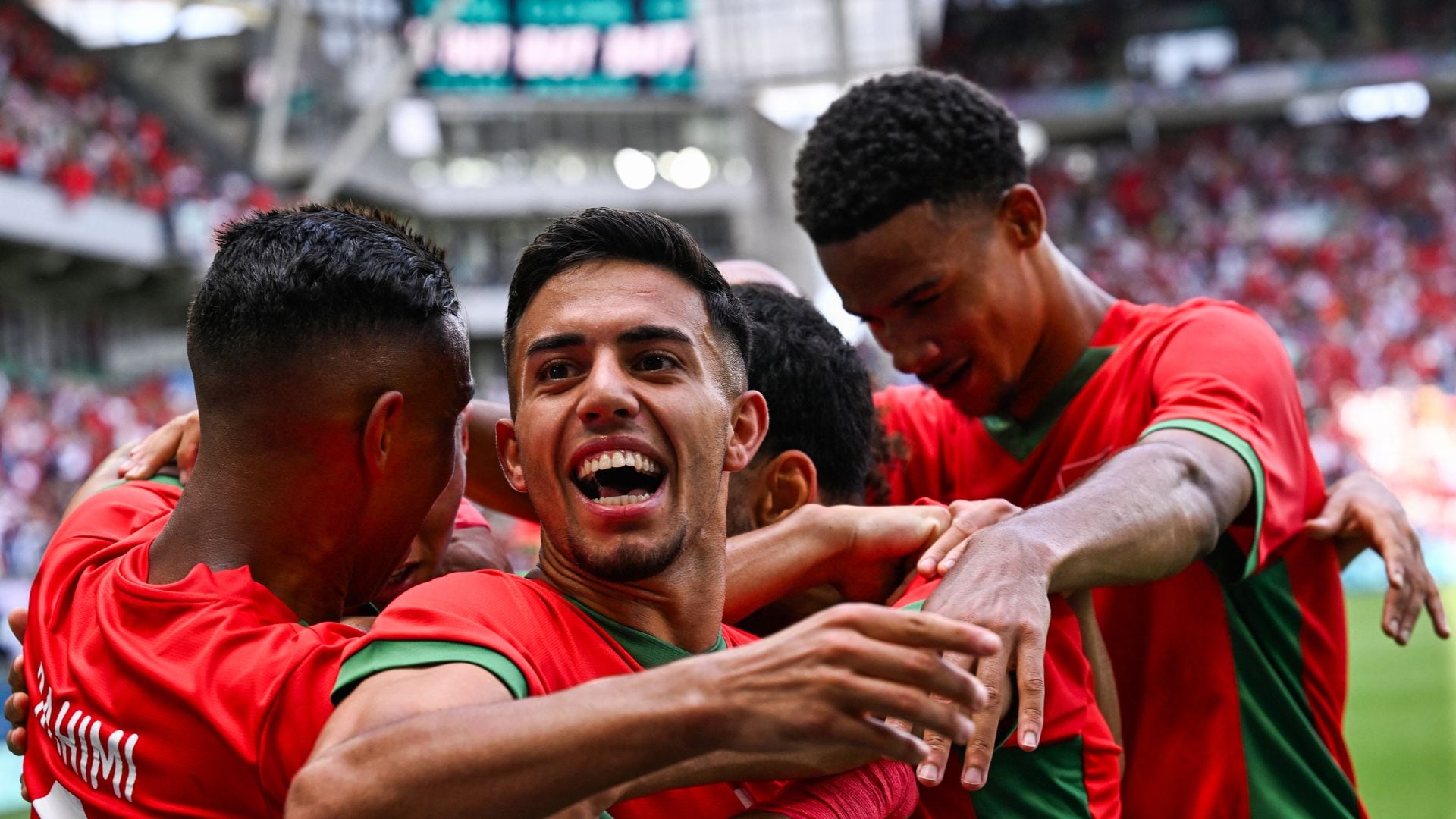 Morocco scores 'tiki-taka' goal after clever build-up play | NBC Olympics