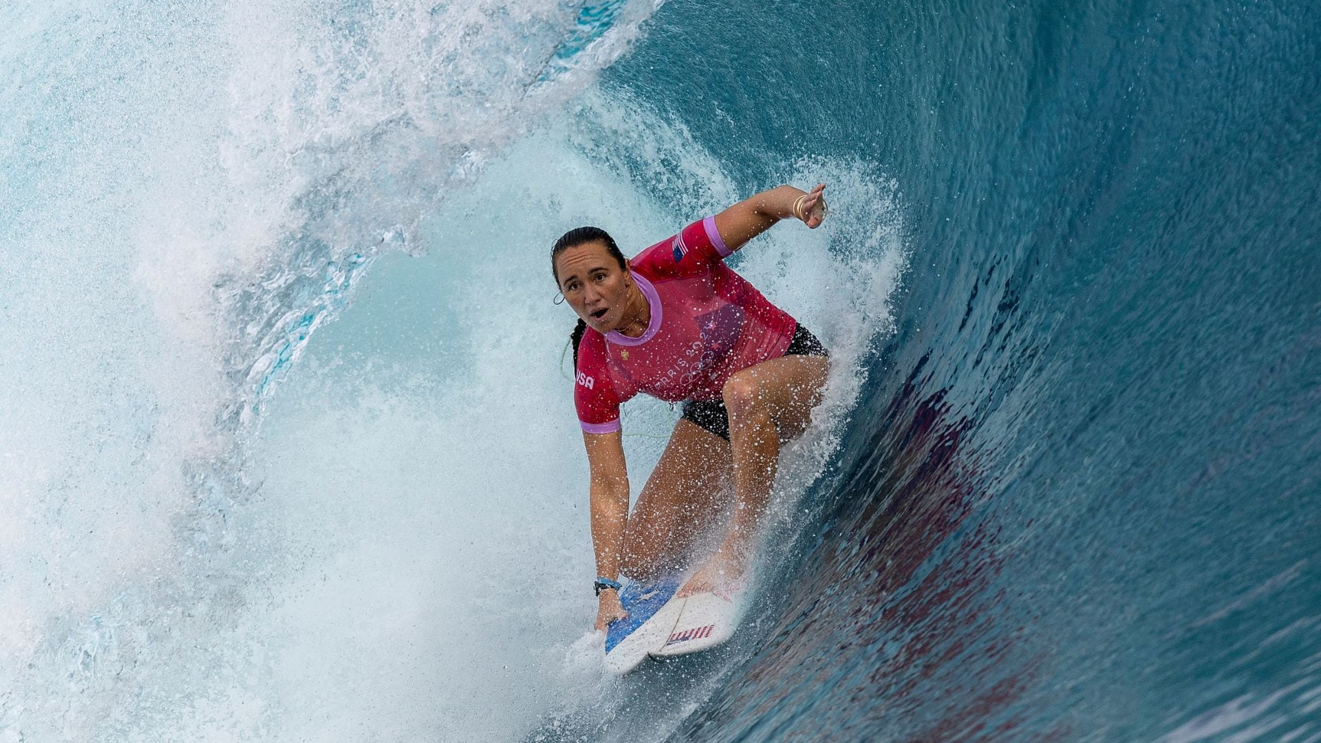 Marks, Simmers, and Moore dazzle in Round 1 of surfing | NBC Olympics