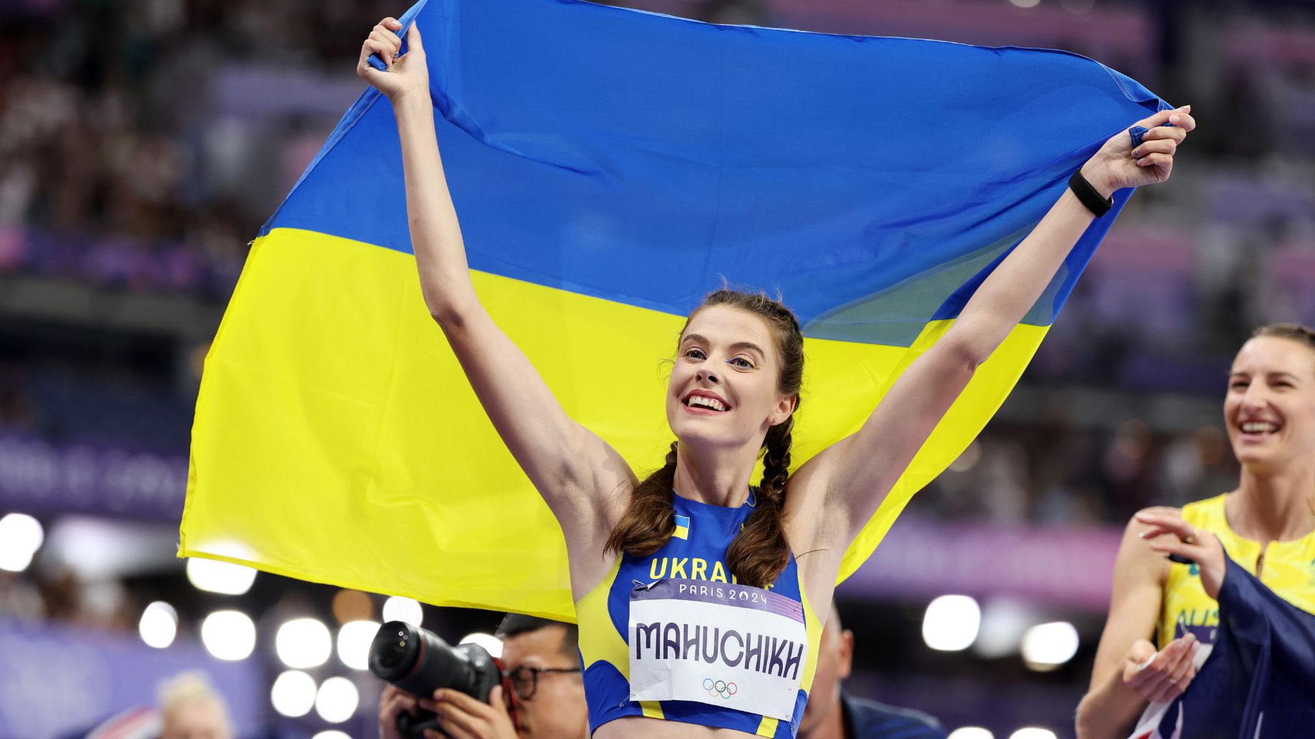 Ukraine's Yaroslava Mahuchikh claims high jump Olympic gold | NBC Olympics