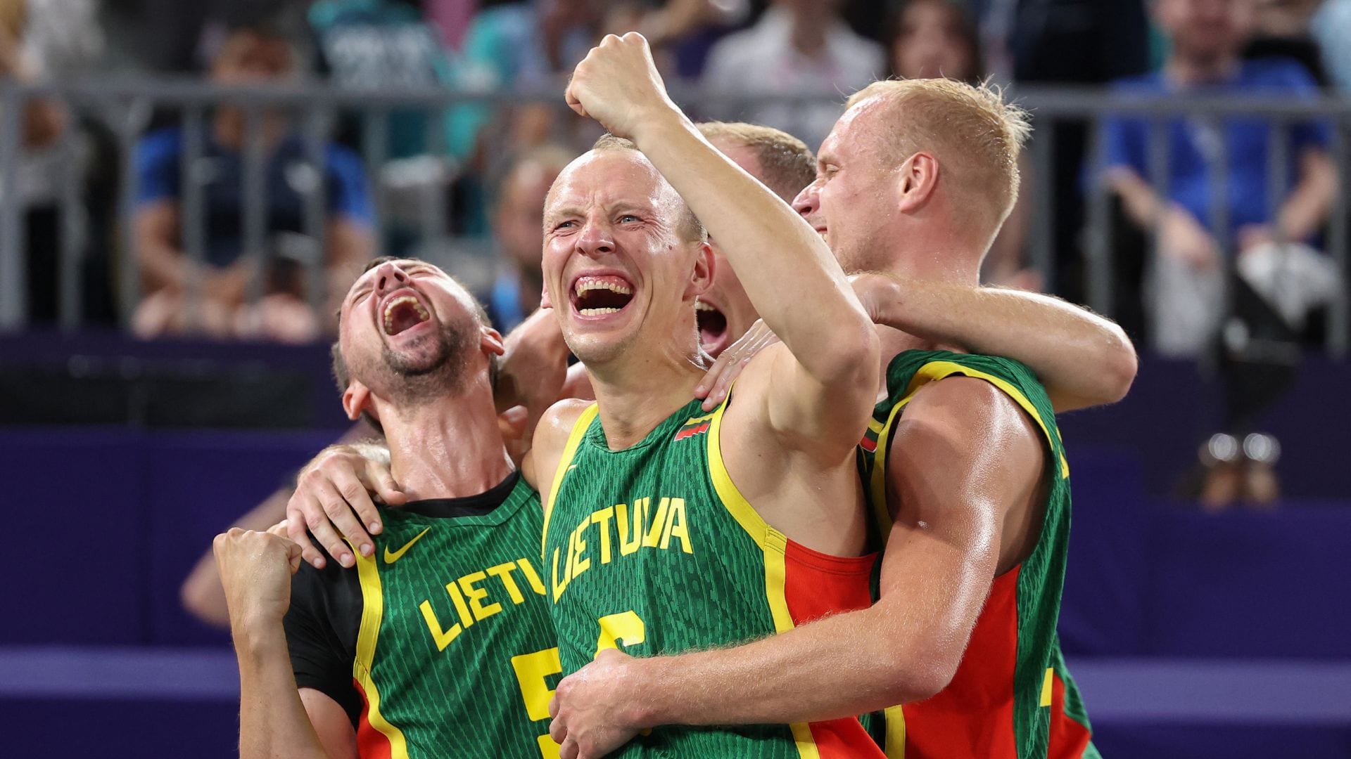 Lithuania upsets Latvia to take home men's 3x3 bronze | NBC Olympics