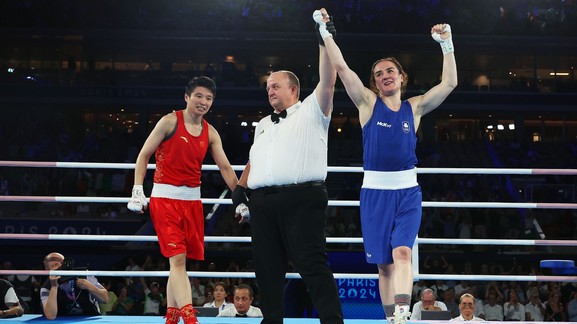 Ireland's Kellie Harrington defends lightweight boxing gold | NBC Olympics