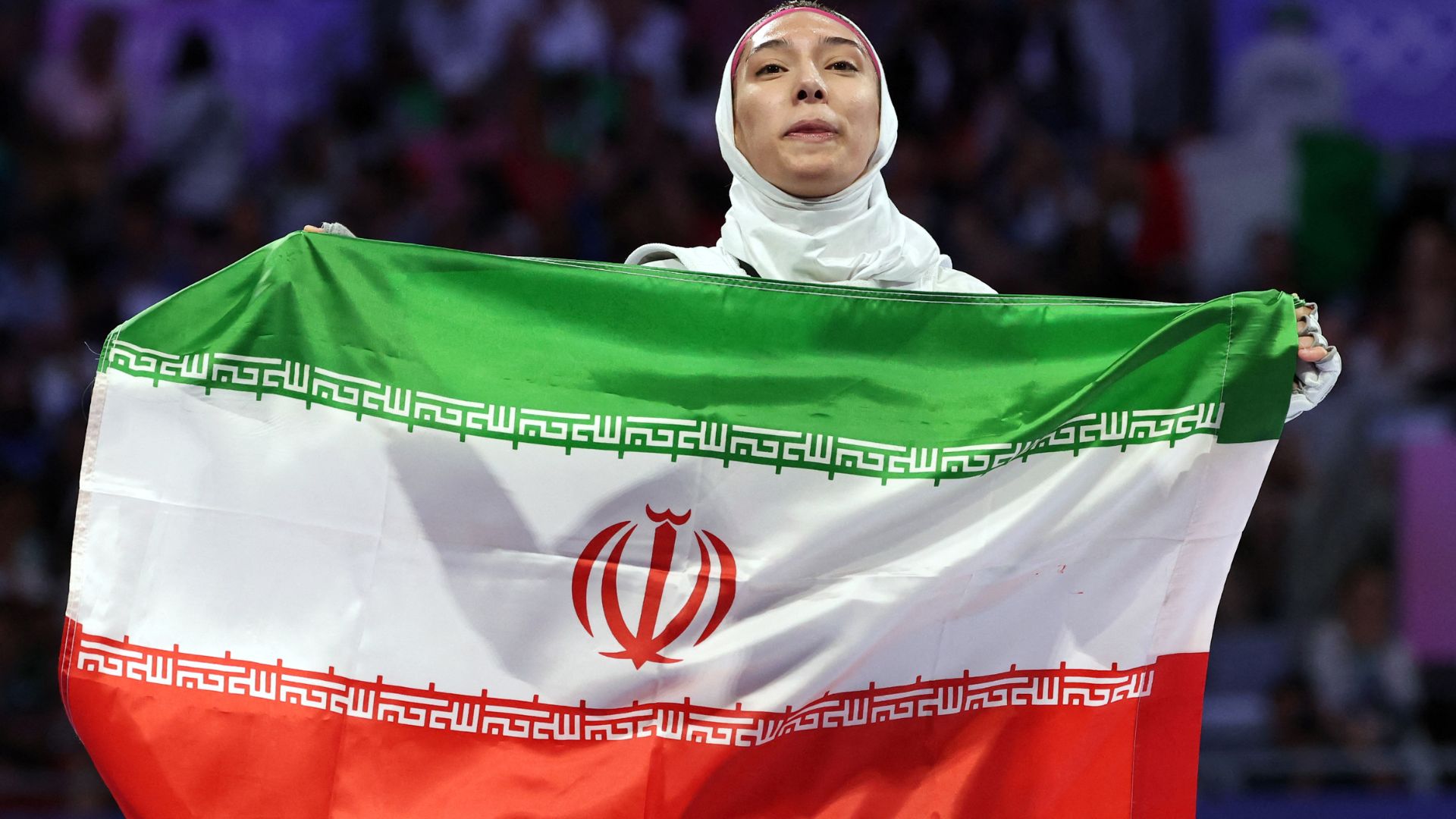 Nematzadeh secures women's flyweight bronze for Iran | NBC Olympics