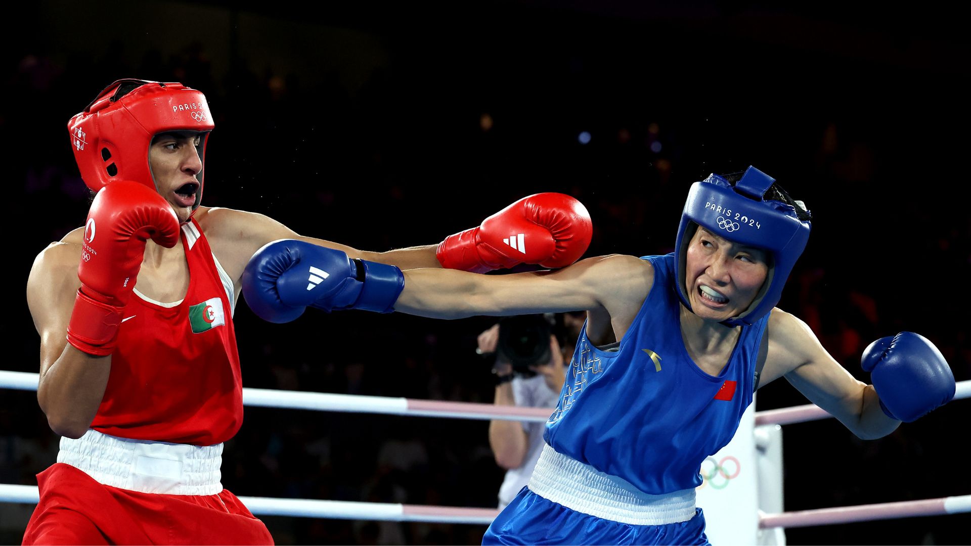 Algeria's Imane Khelif wins women's welterweight boxing gold | NBC Olympics