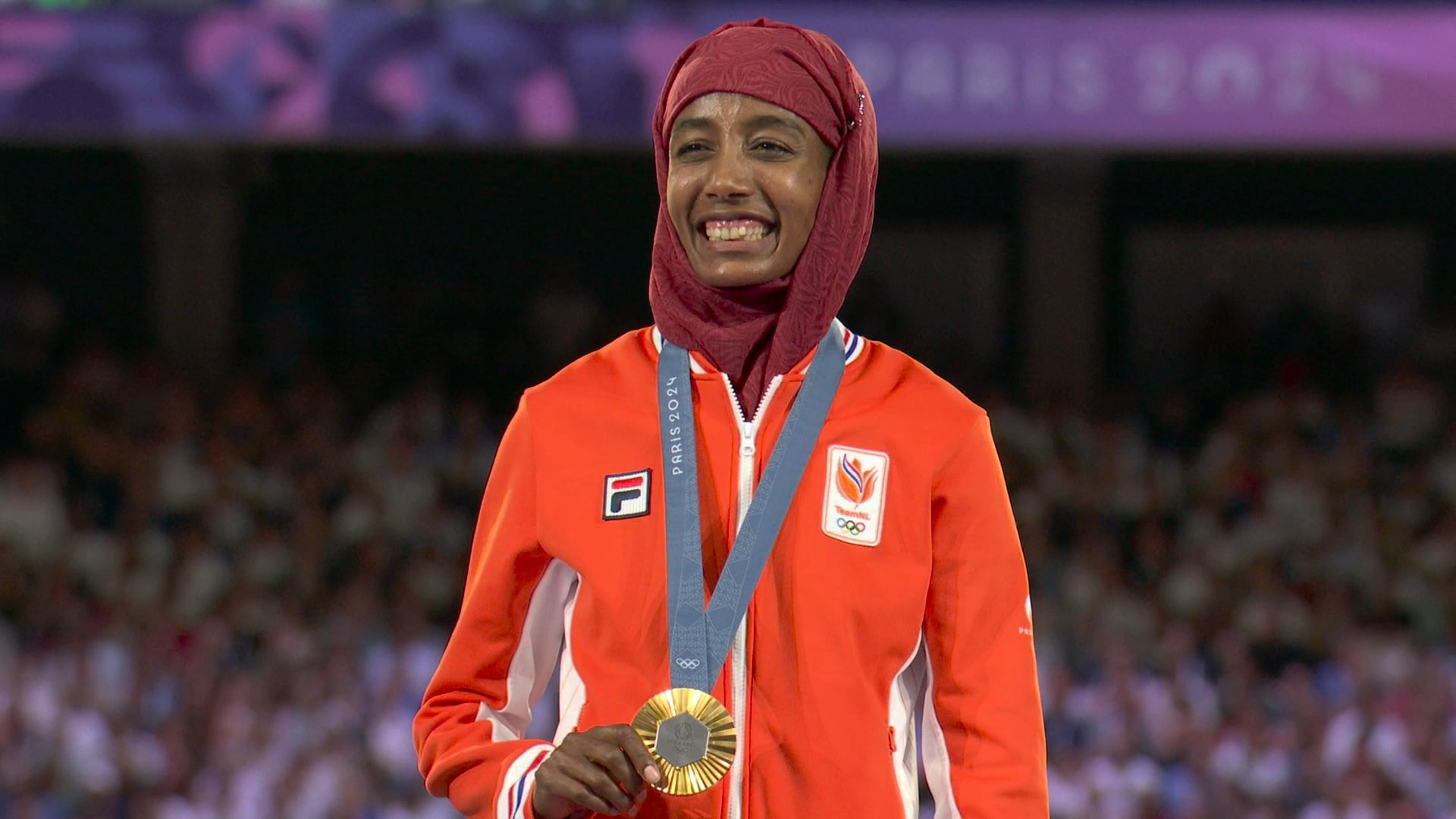 Sifan Hassan gets marathon gold medal after setting record | NBC Olympics
