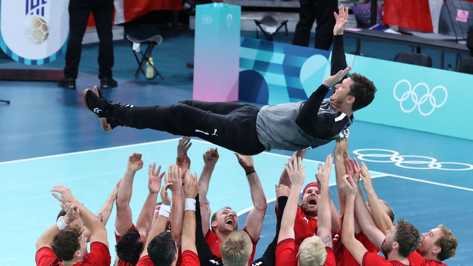 Denmark eases past Germany to win gold in men's handball | NBC Olympics