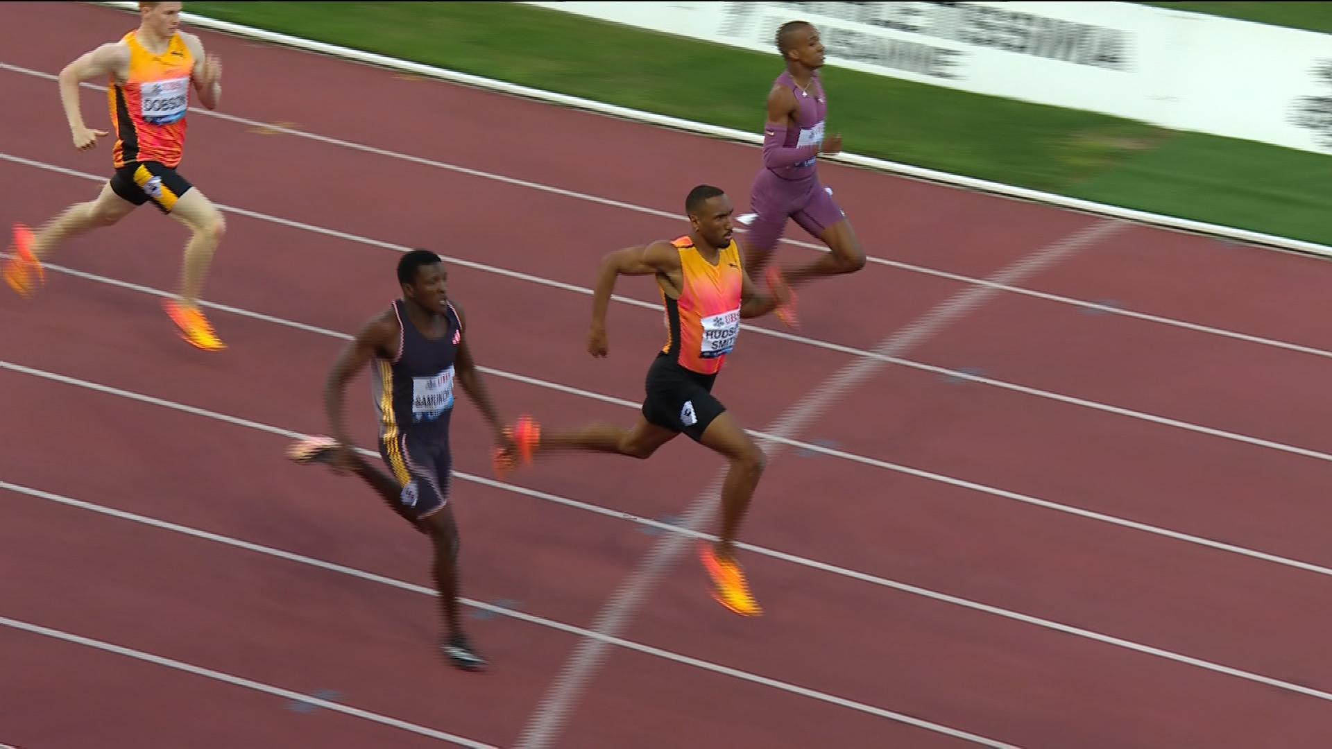 Matthew Hudson-Smith tops 400m at Diamond League Lausanne | NBC Olympics