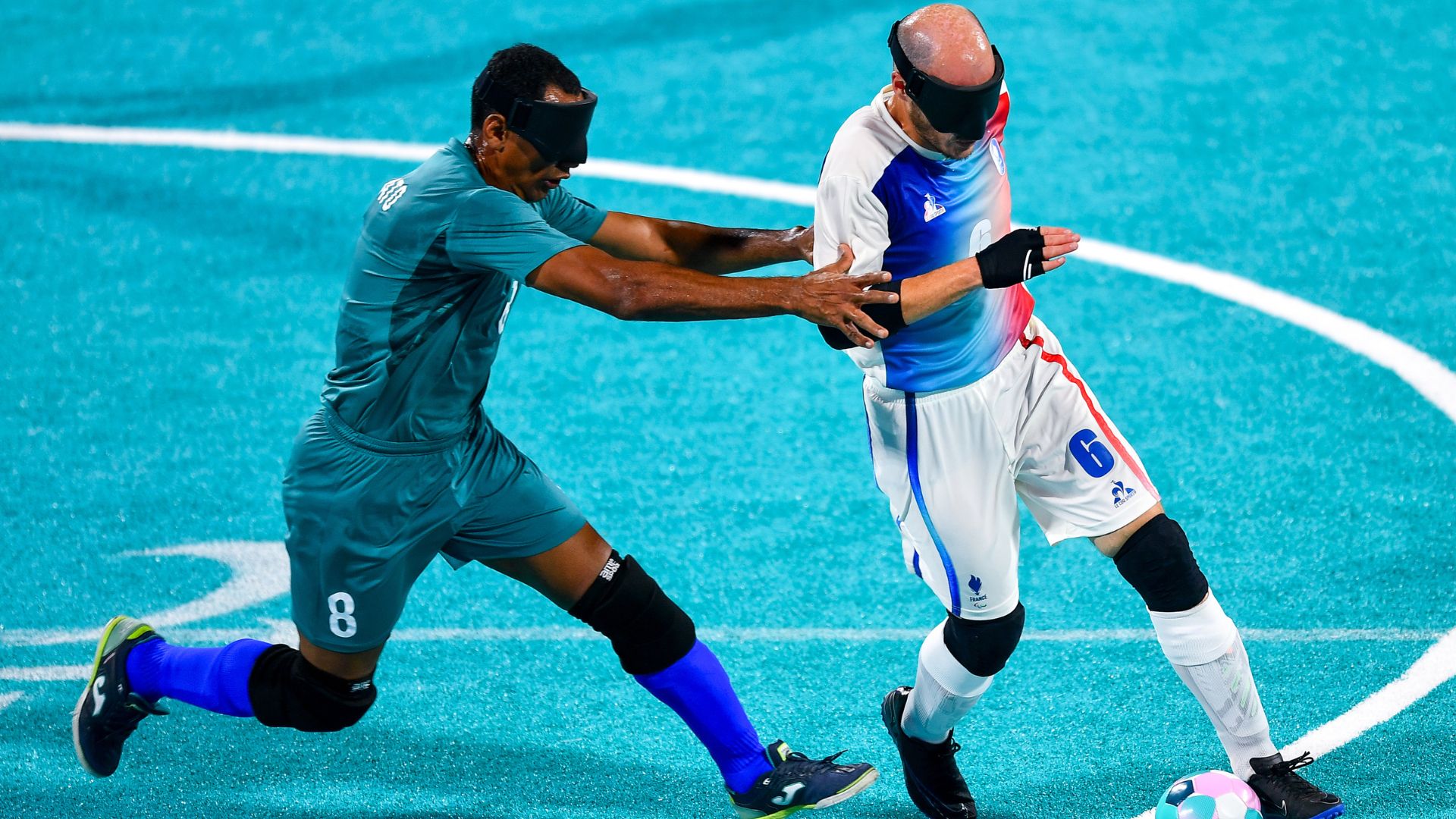 Brazil continues blind soccer dominance with win vs. France | NBC Olympics
