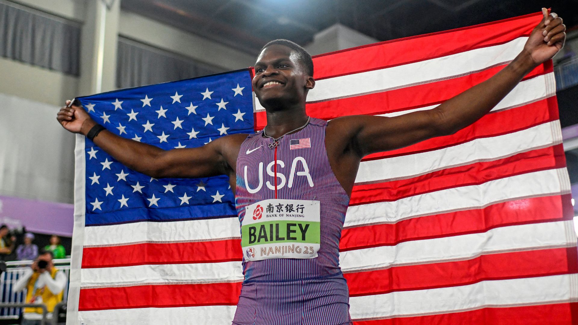 U.S. sweeps men's 400m race at World Indoor Championships | NBC Olympics