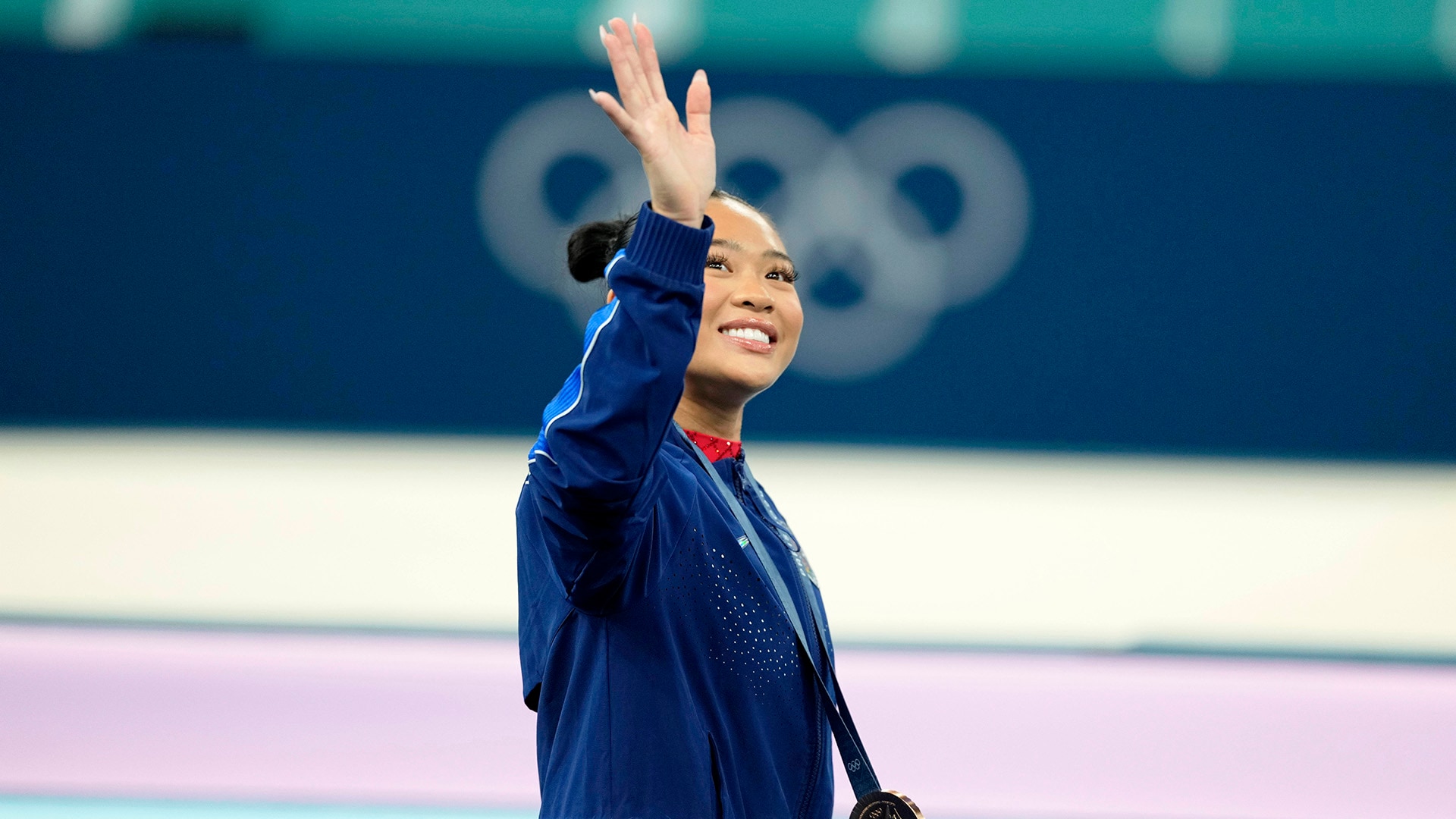 Suni Lee happy with her consistency in uneven bars final | NBC Olympics