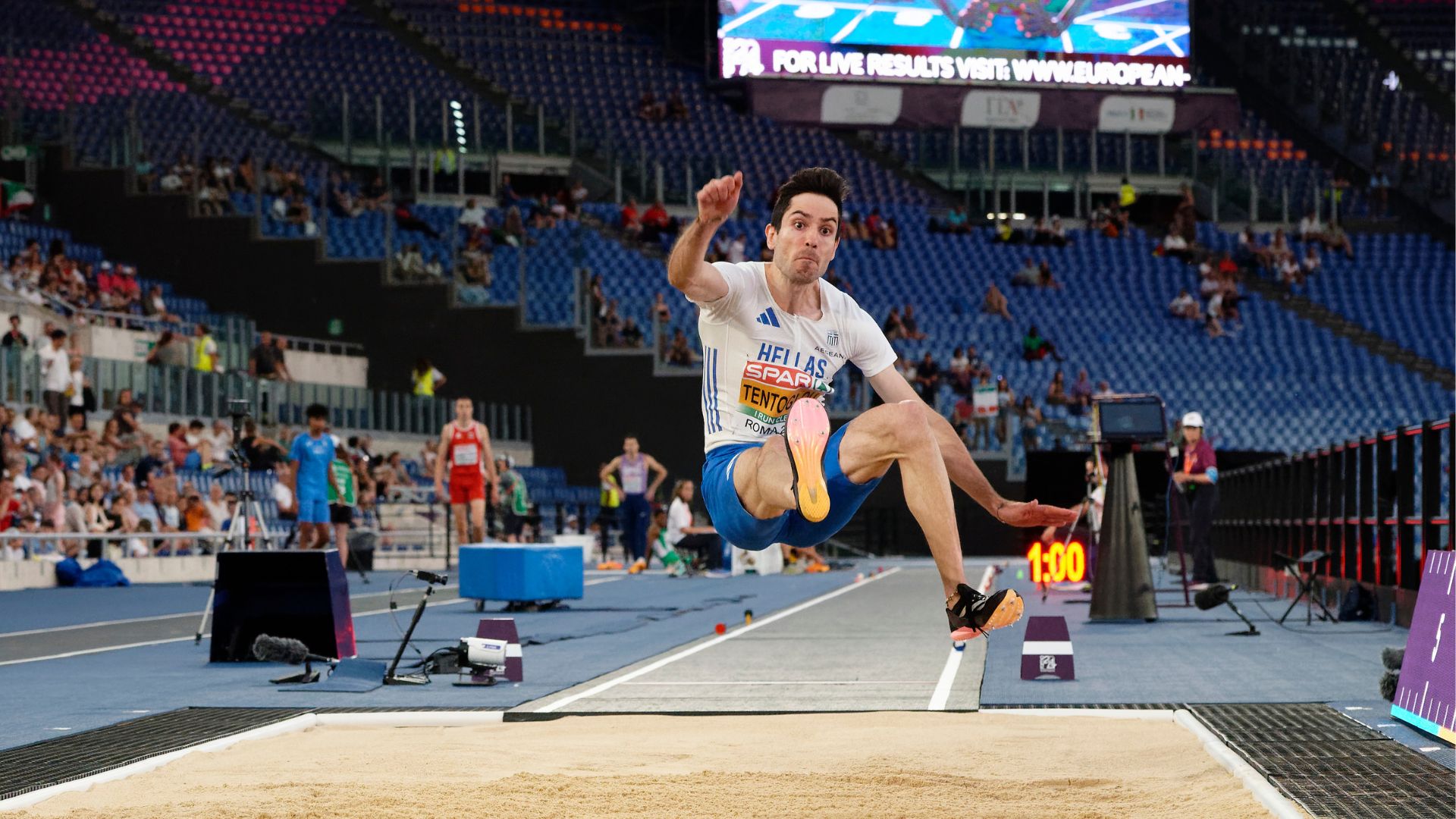 Greece's Tentoglou wins back-to-back long jump gold medals | NBC Olympics