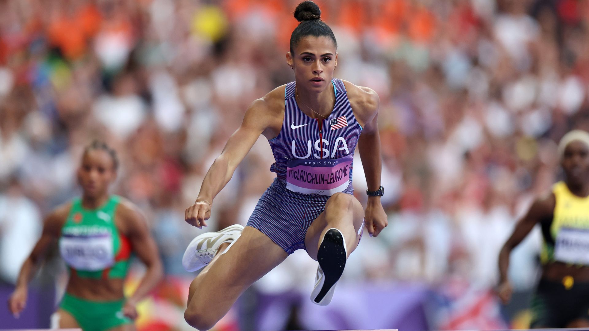 Sydney McLaughlin-Levrone secures Olympic final spot | NBC Olympics