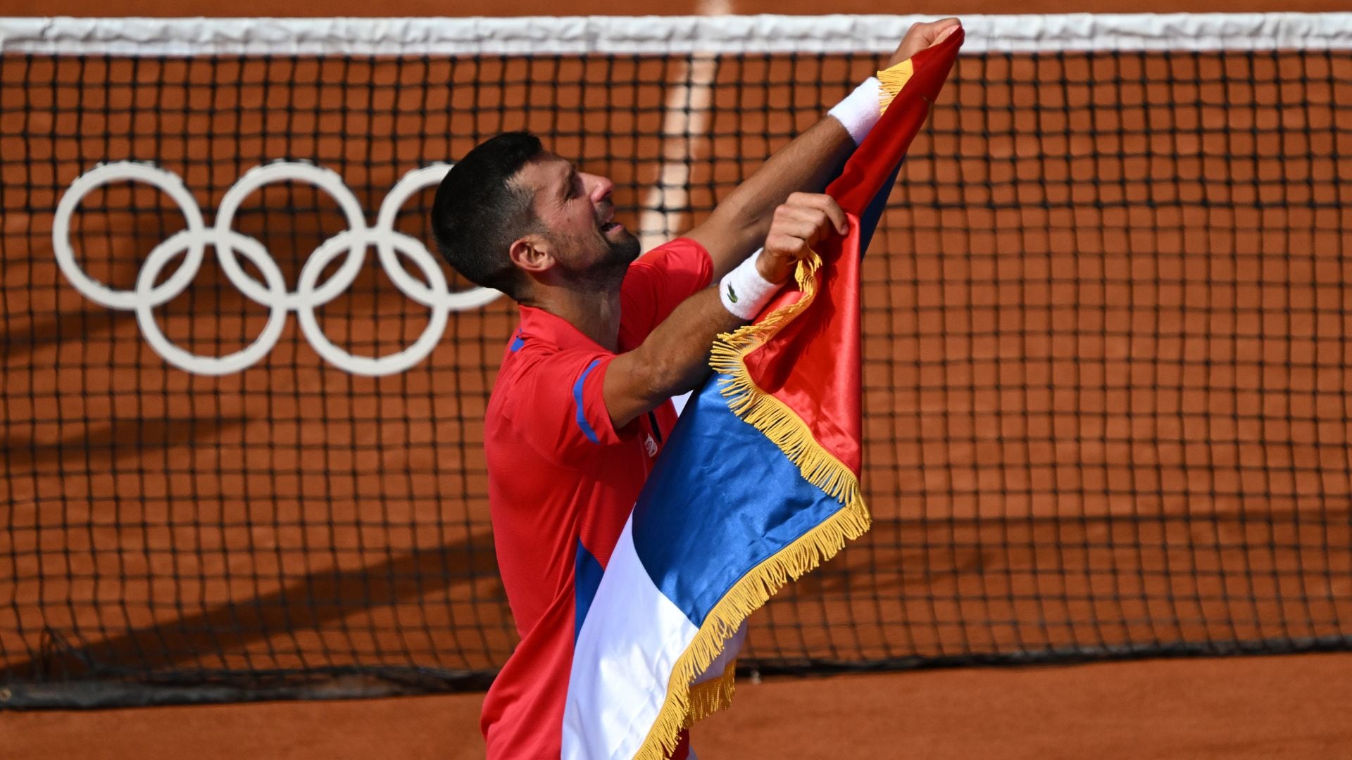 Highlights from Novak Djokovic's gold medal match in Paris | NBC Olympics