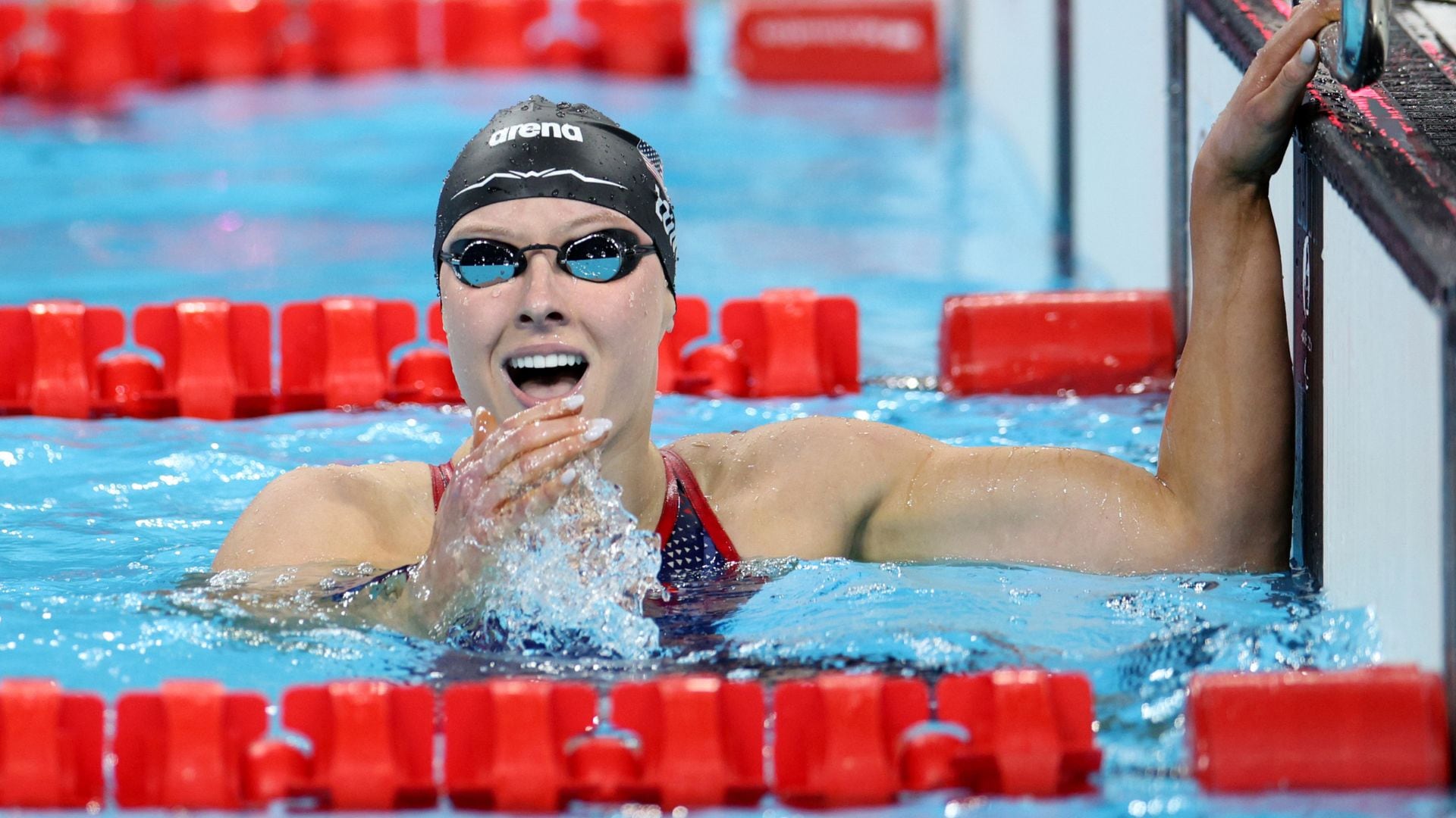 American swimmer Jessica Long wins first Paris gold medal | NBC Olympics