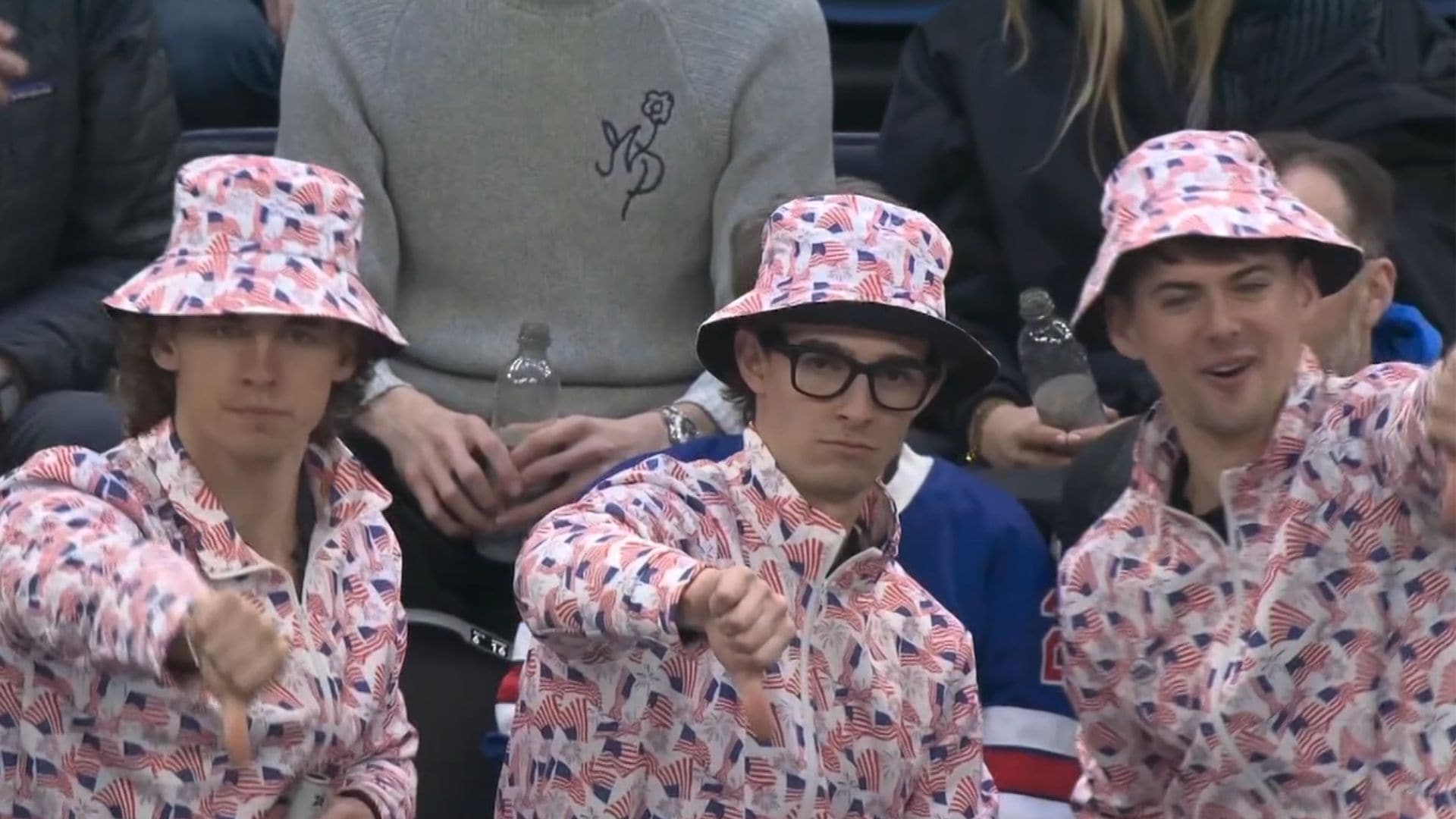 Winn brothers bringing the energy to support their sister | NBC Olympics