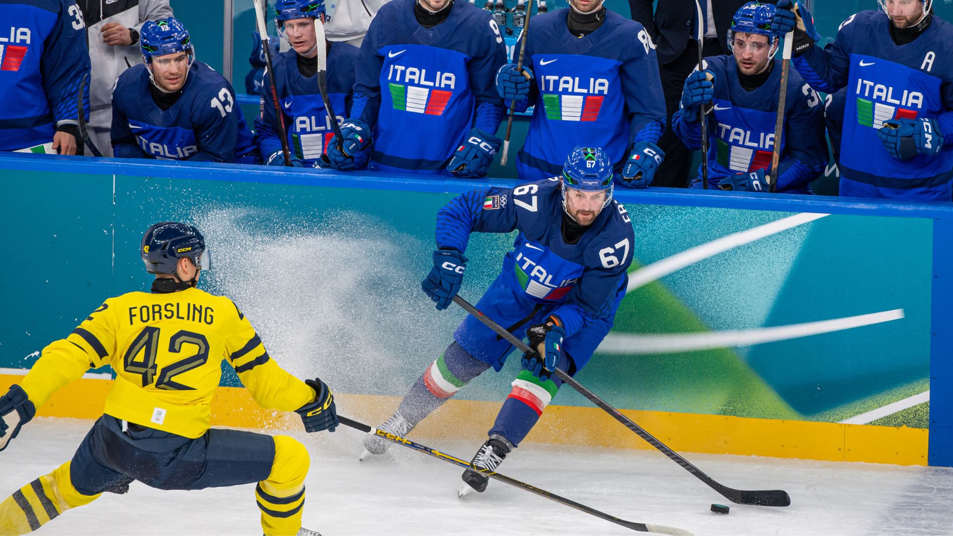 Sweden men's hockey edges Italy in 2026 Olympic opener | NBC Olympics