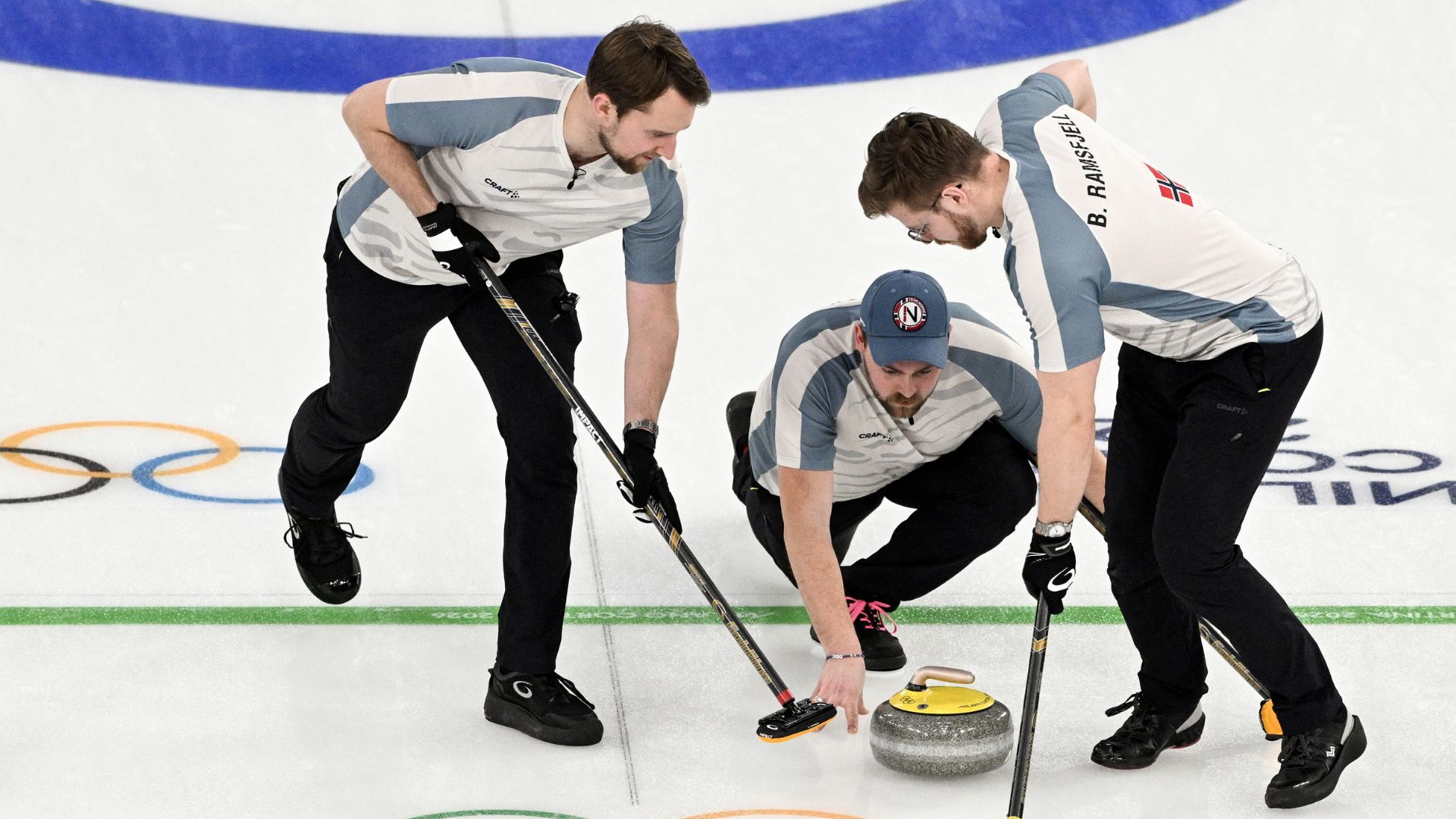Norway scores 4 in 10th for comeback curling win over Italy | NBC Olympics