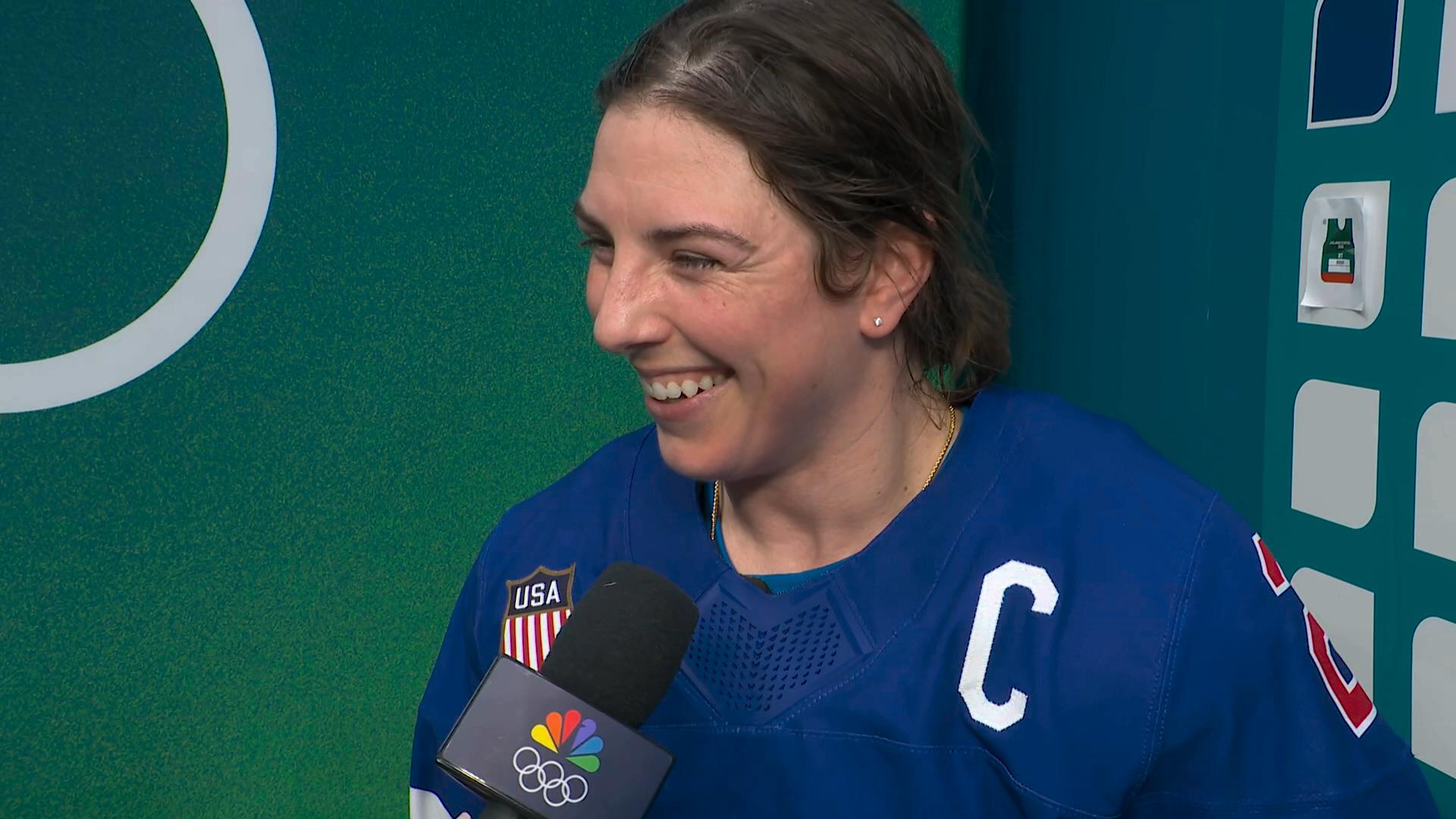 'Just happy to have a gold medal': Knight reflects on win | NBC Olympics