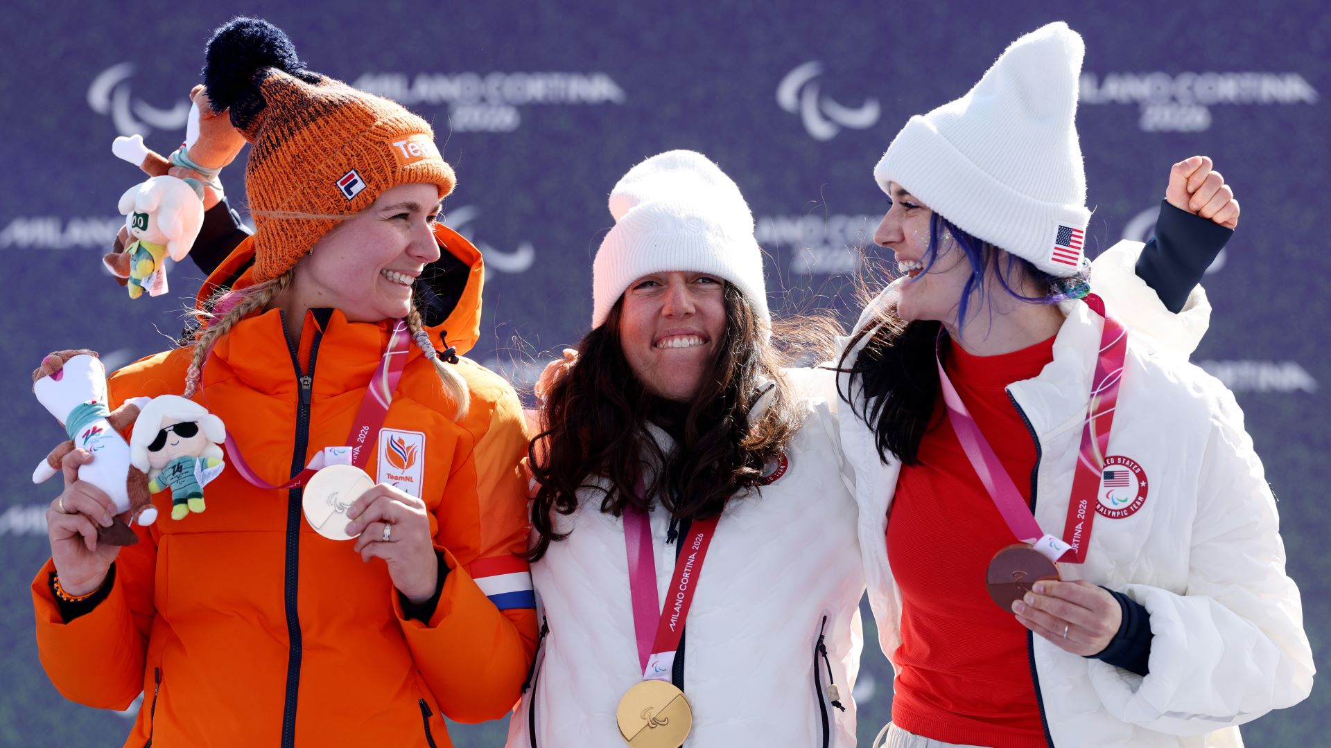 Delson, Huckaby receive medals at Paralympics | NBC Olympics