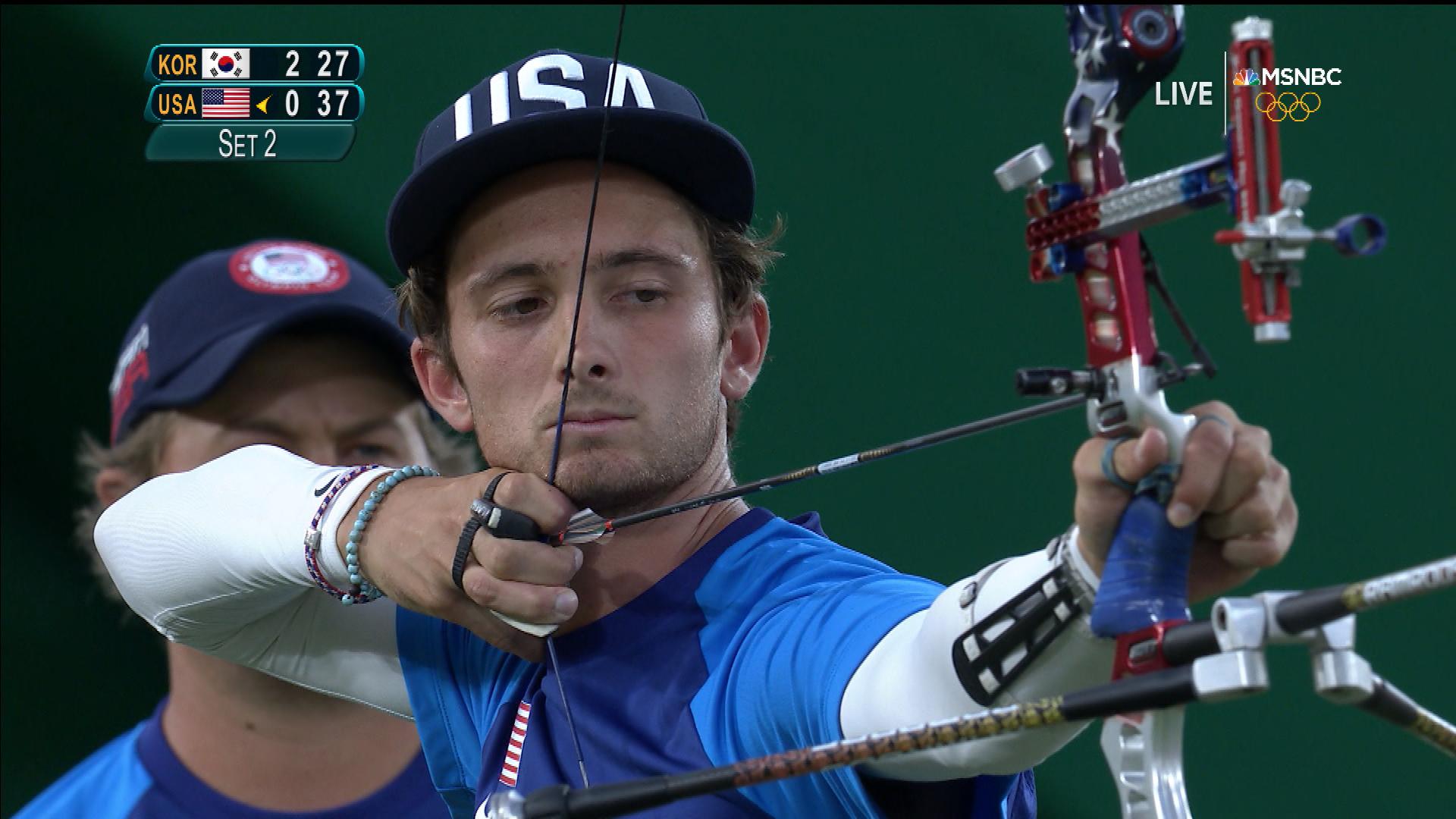 Rio 2016: South Korea beats USA for men's archery team gold | NBC Olympics