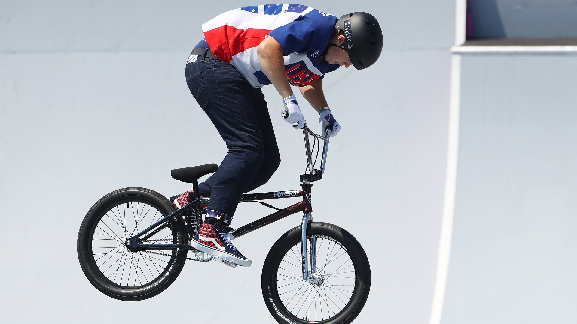 Hannah Roberts wins silver with huge BMX freestyle run | NBC Olympics