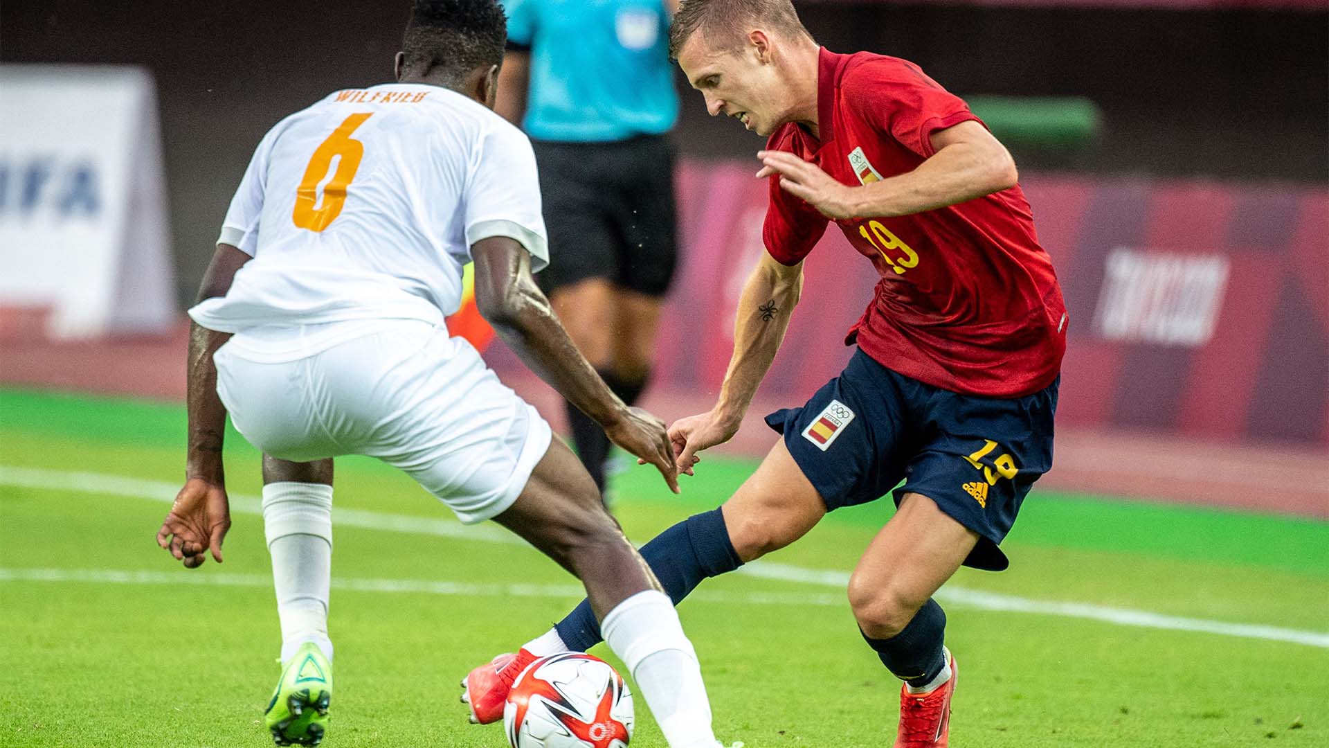 Rafa Mir's hat trick leads Spain to extra time win | NBC Olympics