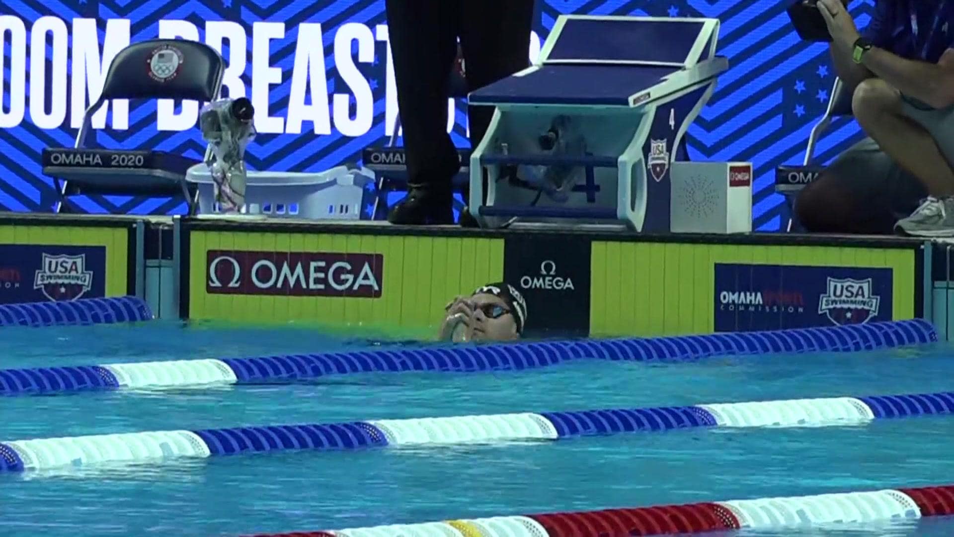 Swimming Trials: Andrew sets breaststroke record in prelim | NBC Olympics