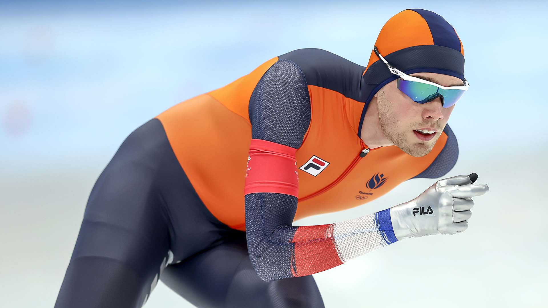 Patrick Roest sets Olympic record in men's 5000m | NBC Olympics