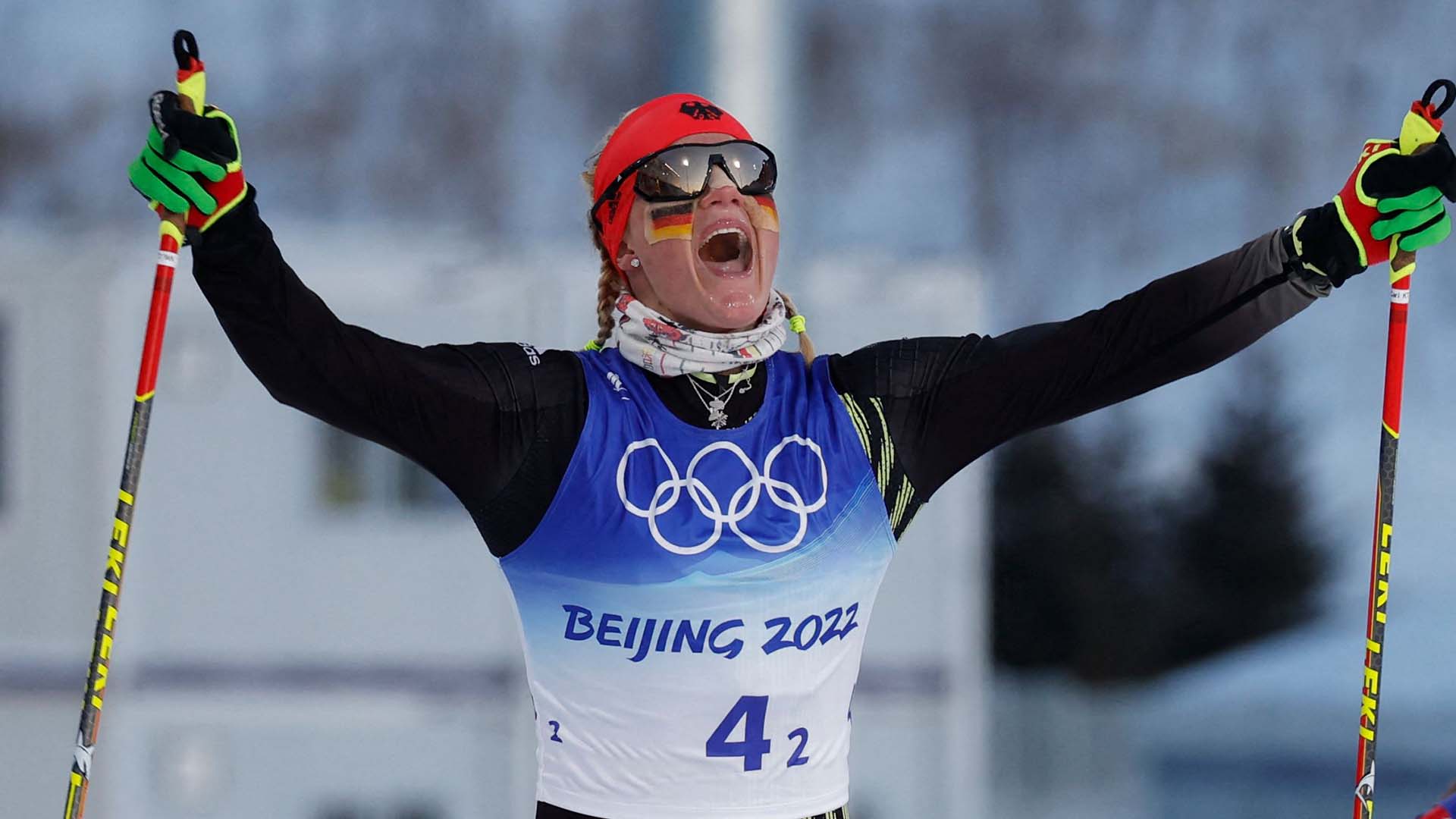 Germany pulls ahead for come from behind win in team sprint | NBC Olympics